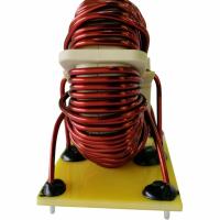 China Customized Flat Copper Wire Magnetic Coil High Current DIP Power Inductor for Industrial for sale