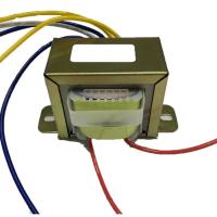 China 6va 6w Power Distribution Transformer Ei Transformer with Dip Varnish Cooling Method for sale