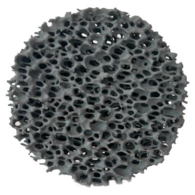 China Large Iron Castings strength Ceramic Foam Filter for Carbon Silicon and Honeycomb for sale