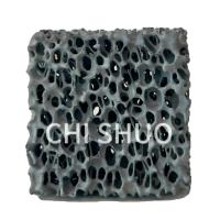China strength Foam Ceramic Filter for Iron Castings and General Carbon Grey Made to Order for sale