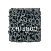 China Durable Sicilian Ceramics Foam Filter For Casting Porous Foam Ceramic Foundry Filters for sale