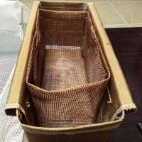 China 0.2 KG Weight 2024 Aluminum Liquid Filter Mesh for Molten Aluminium Liquid at Casting for sale