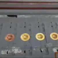 China Diamond Hole Shape High Silica Iron/Aluminum Fiberglass Filters Mesh Casting Strainer for sale