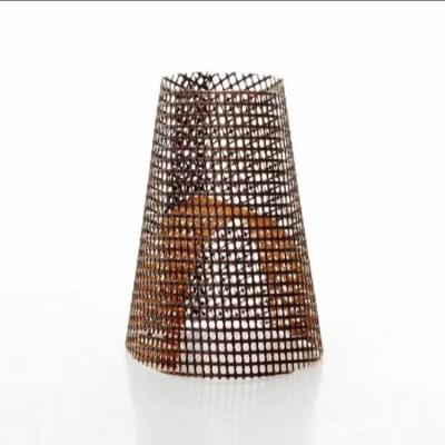 China Casting Filter Mesh Glass Fiberglass for Diamond Hole Shape Aluminium Filter Screen for sale