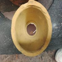 China 0.35-0.5mm Thick Cast Aluminium Filter Screen Cap And Disc Filter Mesh Diamond Shape for sale