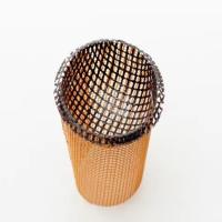 China Alkali-free Glass Fiber Filter for Outlet Metal Melt Refractory Fibre Screen Casting for sale