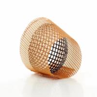 China Customize Width High Filter Rating Aluminum Mesh Steel Filter Cap  Fiberglass for sale