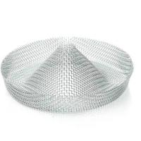 China Fiberglass Mesh Casting Strainer for Customised Size Liquid Filter Cap 0.35-0.5mm for sale
