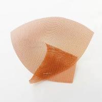 China 0.2Kg 0.35-0.5mm Alkali-Free Glass Fiber Filter Mesh With Cast Aluminum Cap for sale