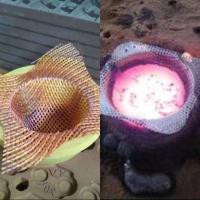 China 0.2Kg 0.35-0.5mm Alkali-Free Glass Fiber Filter Mesh With Cast Aluminum Cap for sale