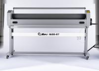China 60 Inch Manual Cold Laminator Gray / White Poster Lamination Machine With Pneumatic Lifting System for sale