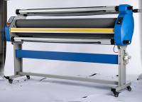 China Wide Format Manual Lamination Machine Industrial Manual Cold Roll Laminators 1630mm for sale