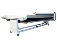 China Large Format Flatbed Applicator Table 110V / 220V Flatbed Vinyl Applicator For Signage , Glass for sale