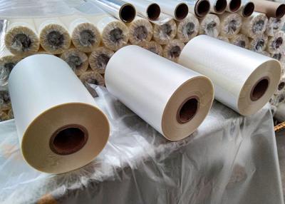China Matte / Gloss Laminating Film Roll 150m Clear Laminating Film for sale