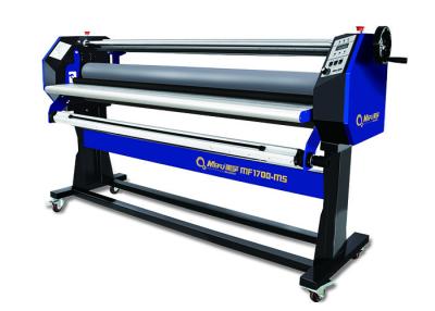 China Semi Automatic Manual Laminating Machine 63 Inch Pneumatic Laminator With Auto Locked Shafts for sale