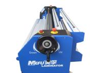 China Semi Automatic Manual Laminating Machine 63 Inch Pneumatic Laminator With Auto Locked Shafts for sale