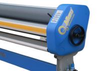 China Rigid Frame Manual Cold Laminator Silicone Roller Laminator Office Equipment for sale
