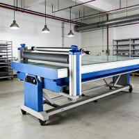 China Premium MF-B4 Heated Flatbed Applicator | 130mm Heavy Duty Industrial Laminator for sale