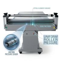 China Vinyl Graphic Flatbed Applicator Uniform Roller Pressur For Both Side Board Mounting for sale