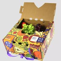 China Vegetable Cardboard Packing Boxes Custom Printing Shipping Carton Boxes For Fruit for sale