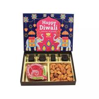 China Printed Decorative Wedding Gift Packing Boxes Diwali Dry Fruit Packing Box Empty for sale