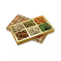 China Printed Decorative Wedding Gift Packing Boxes Diwali Dry Fruit Packing Box Empty for sale
