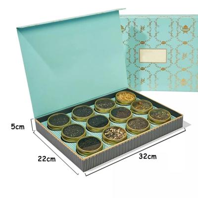 China OEM / ODM Tea Packaging Box , Custom Metal Tea Canister With Lid for sale