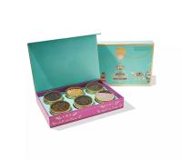 China OEM / ODM Tea Packaging Box , Custom Metal Tea Canister With Lid for sale
