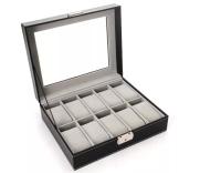 China Plywood PU Leather Box Durable Custom Gift Box waterproof ODM BV for sale