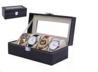 China Plywood PU Leather Box Durable Custom Gift Box waterproof ODM BV for sale