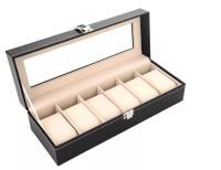 China Plywood PU Leather Box Durable Custom Gift Box waterproof ODM BV for sale