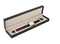 China ODM Exquisite Watch Display Box PU Leather Watch Travel Case TUV for sale