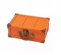 China MDF PU Leather Box Flocking perfume Suitcase Gift Box Handmade for sale