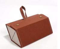 China ODM PU Leather Jewellery Box Exquisite Sunglasses Gift Box SGS for sale