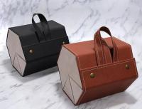 China ODM PU Leather Jewellery Box Exquisite Sunglasses Gift Box SGS for sale