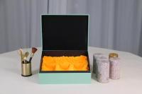 China Stamping / Embossing Tea Storage Box , Custom Paperboard Boxes With Metal Tin for sale