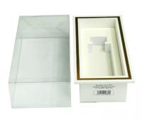China Handmade Custom Printed Gift Packaging Box Cosmetic Foldable Clear Plastic Box for sale