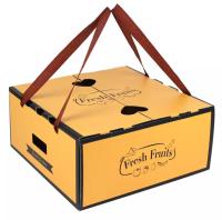 China Banana Cardboard Packing Boxes Custom Corrugated Shipping Boxes For Fruit for sale
