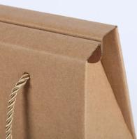 China Custom Bottle Cardboard Packing Boxes , Wine Paper Packaging Box for Carry for sale