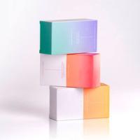 China Kraft Paper Cosmetic Packaging Box / Beautiful Skincare Packaging Box for sale