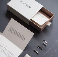 China Pantone Ring Jewelry Packaging Box Kraft Varnish Paper Gift Box for sale