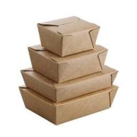 China ODM Disposable Food Packaging Box 800ml Biodegradable Fast Food Packaging Box for sale