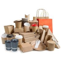 China Takeaway Customized Food Packaging Box / Kraft Paper Food Box ODM FSC for sale