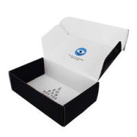 China Recyclable Corrugated Shipping Cardboard Boxes Rigid Biodegradable for sale
