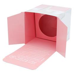 China Square Cardboard Packing Boxes Biodegradable Double Sided Printing Packaging Paper Box for sale