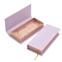 China Custom Mink Lash Boxes Recycable Private Label Eyelash Packaging Box for sale