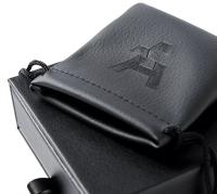 China PMC PU Leather Box paper Jewelry Box Packaging Debossing FSC for sale