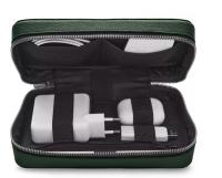 China Compartments PU Leather Box Multifunction Travel Organizer Box SGS for sale