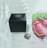 China Exquisite PU Leather Box Leatherette Jewelry Packing Box ISO9001 for sale
