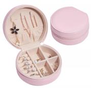China OEM Velvet Jewelry Box Multifunction Small Earring Storage Box ISO9001 for sale